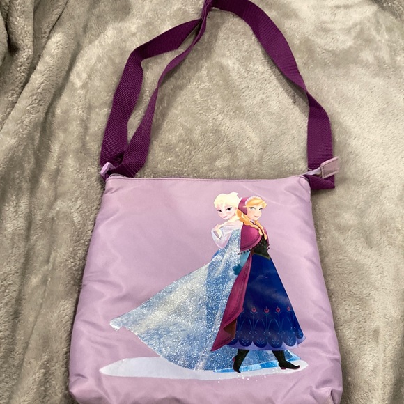 Disney | Accessories | Elsa And Anna Plush Cross Body Bag | Poshmark